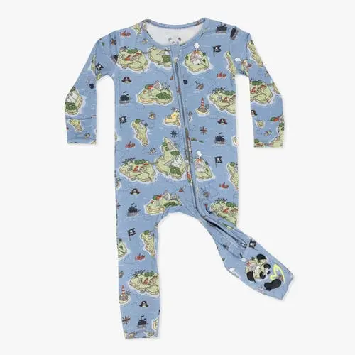 BELLABU BEAR Baby Convertible Footie - Pirate Cove