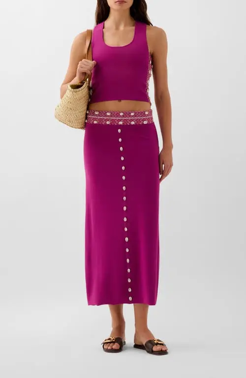SCALPERS Long Knit Skirt