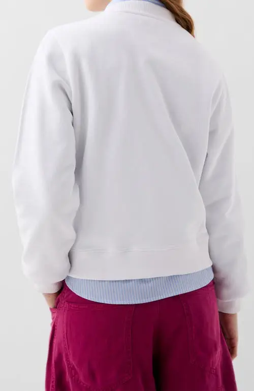 SCALPERS Multiletter Embroidered Sweater - White