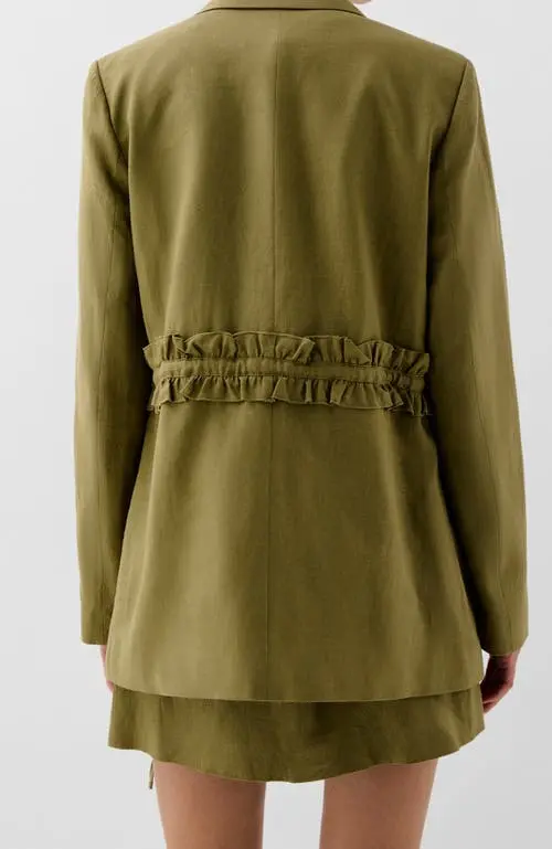 SCALPERS Ruffle Prep Blazer