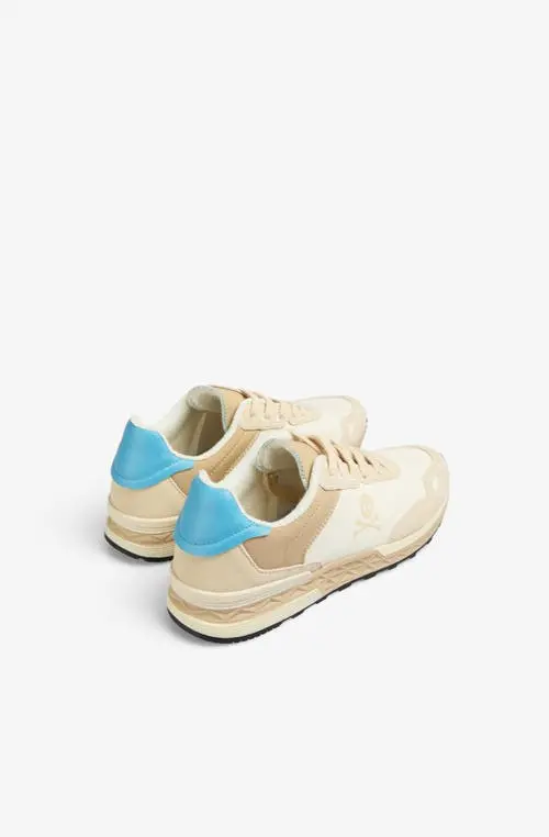 SCALPERS Harry Sneakers - Beige-blue