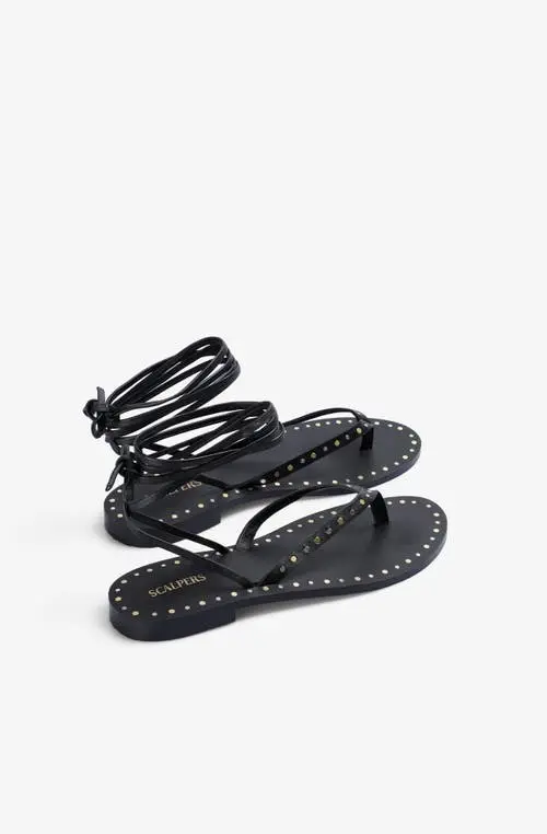 SCALPERS Bari Studded Heeled Sandals