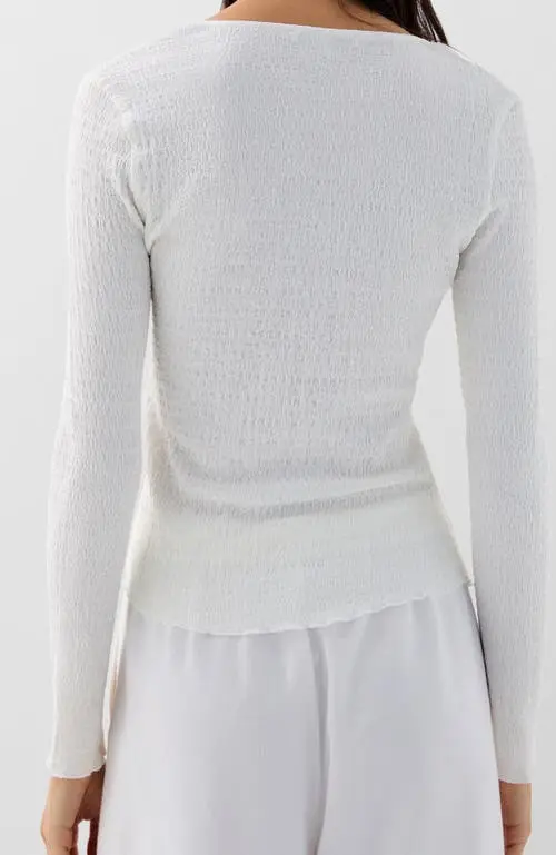 SCALPERS Wrinkle Long Sleeve Tee