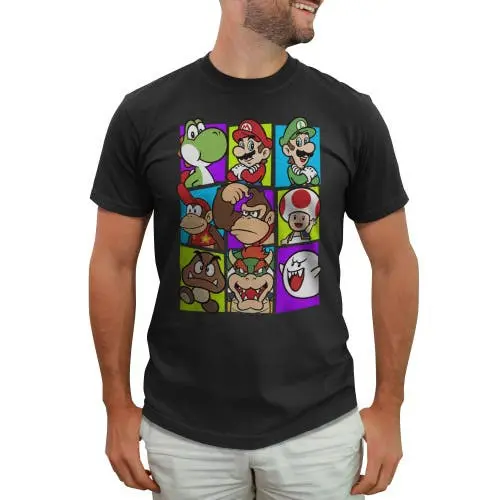 NINTENDO Mario Cast Graphic T-shirt