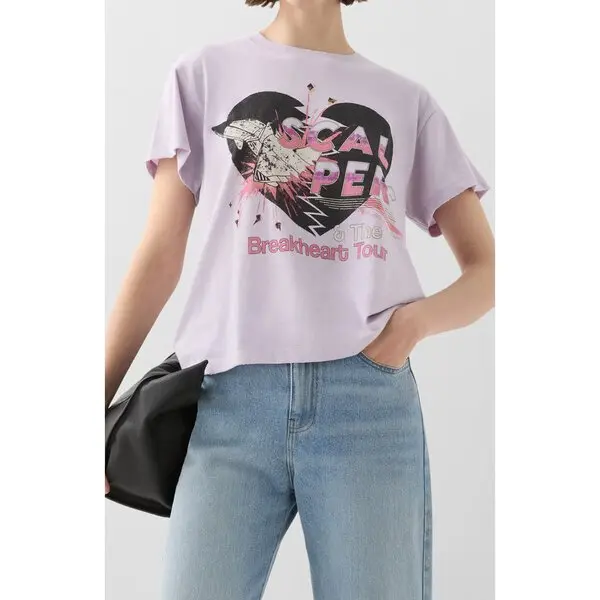 SCALPERS Breakheart Graphic T-shirt