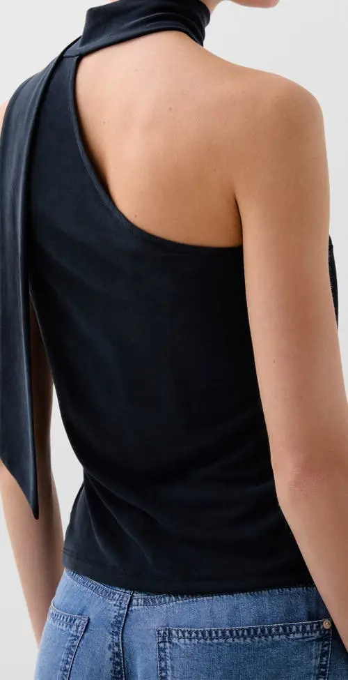 SCALPERS Asymmetric Knot Top