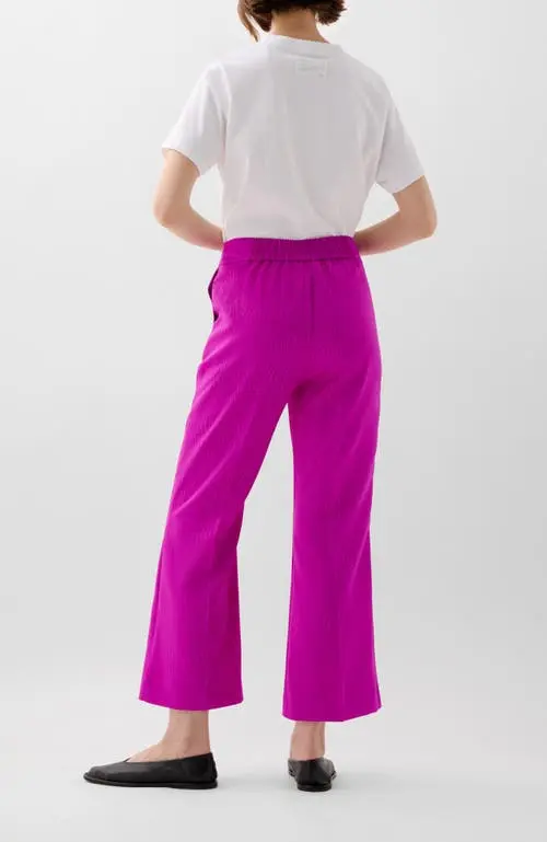 SCALPERS Jacquard Print Flared Trousers
