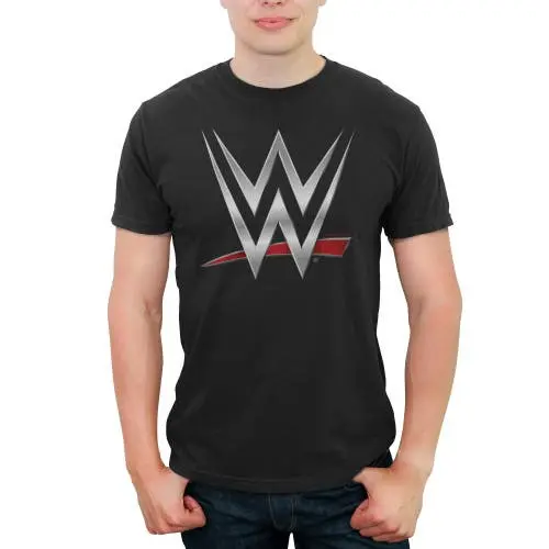 WWE Chrome Logo Graphic T-shirt
