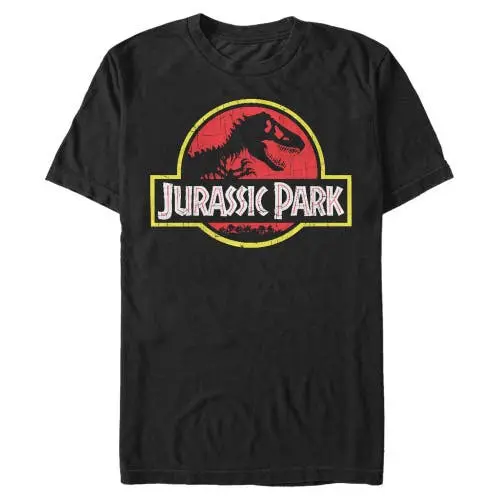 JURASSIC PARK T Rex Logo Short Sleeve Graphic T-shirt