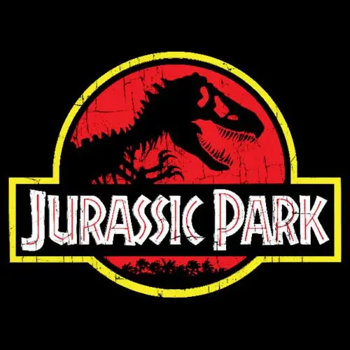 JURASSIC PARK T Rex Logo Short Sleeve Graphic T-shirt