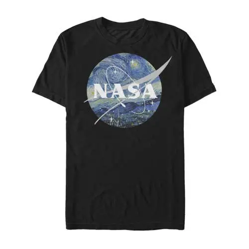 NASA Starry Night Logo Graphic Tee