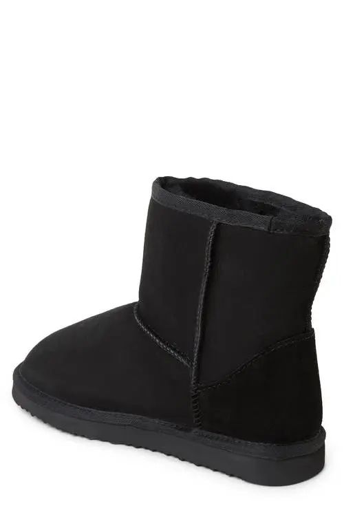 DEARFOAMS Fireside Rosebery Genuine Shearling Pull-on Boots - Black