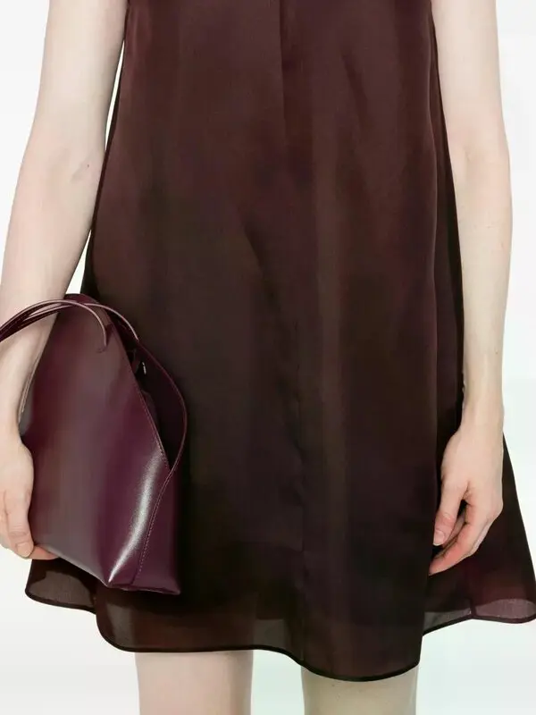 Khaite Sleeveless Silk Dress - Red