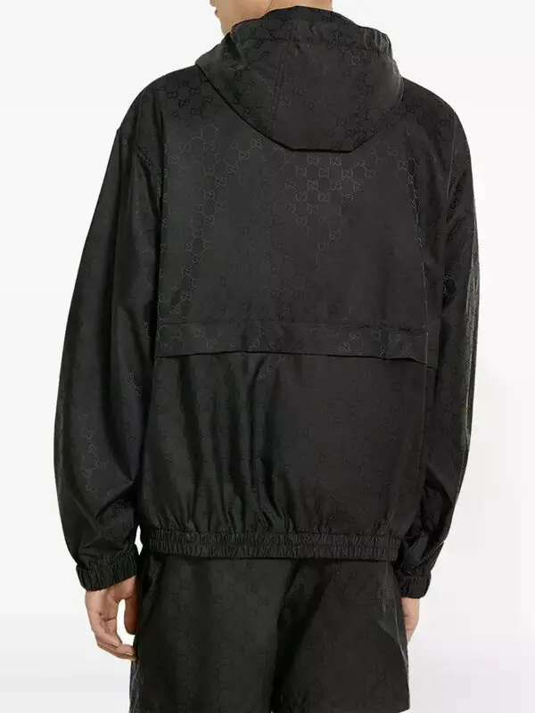Gucci Monogram Hooded Jacket