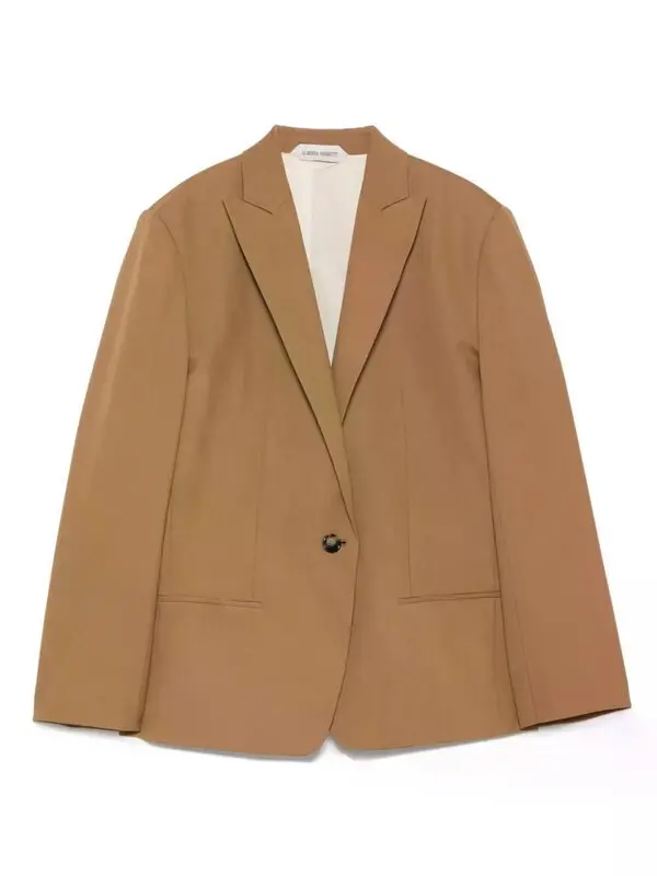 Alberta Ferretti Single-breasted Blazer - Neutrals