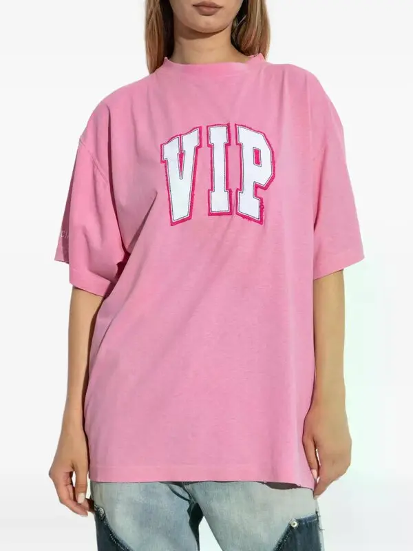 Balenciaga Cotton T-shirt - Pink