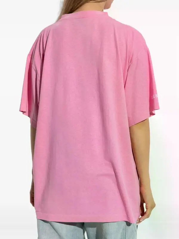Balenciaga Cotton T-shirt - Pink