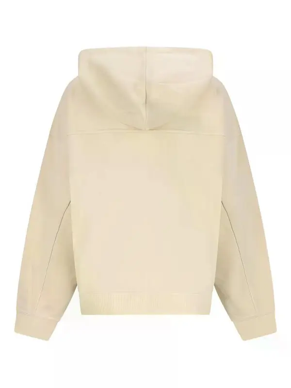 Sportmax Drawstring-detail Hoodie - Neutrals