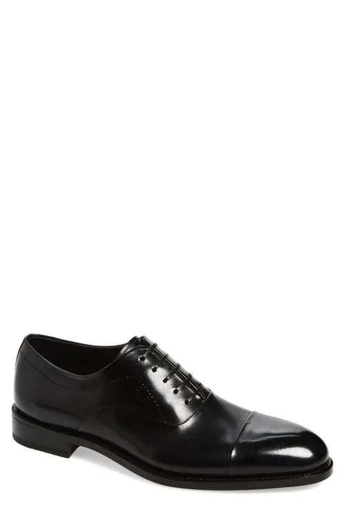FERRAGAMO Albert Cap Toe Oxford
