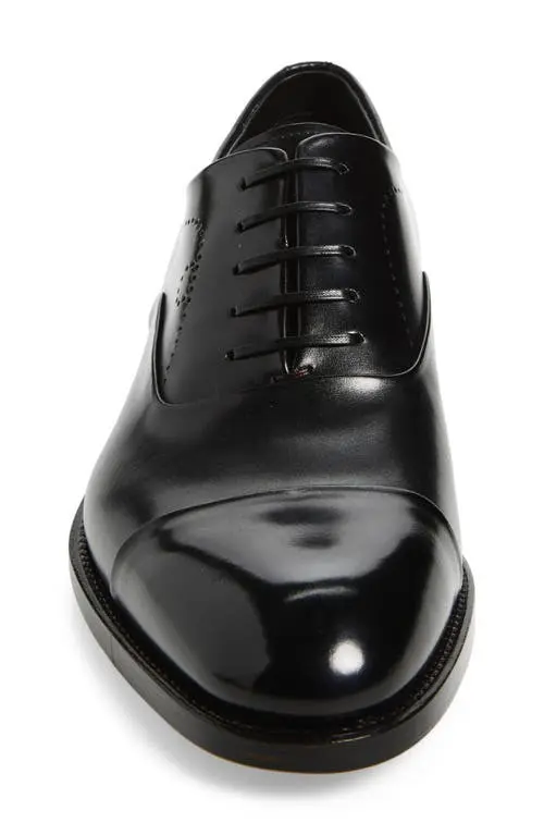 FERRAGAMO Albert Cap Toe Oxford