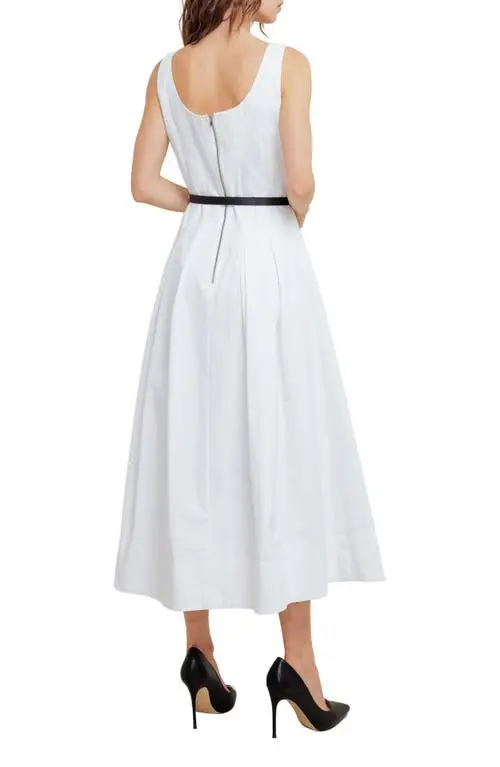 FREEMARKET Sleeveless Cotton Midi Sundress