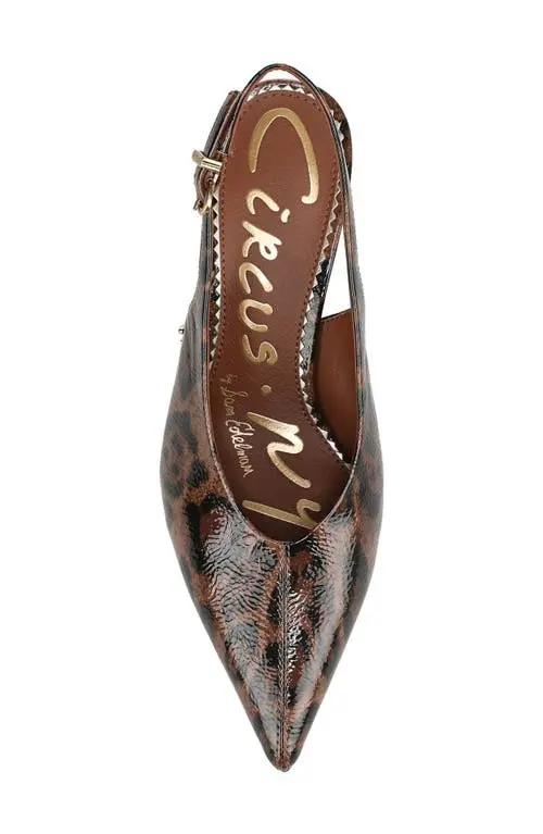 CIRCUS NY BY SAM EDELMAN Fawn Pointed Toe Slingback Pumps