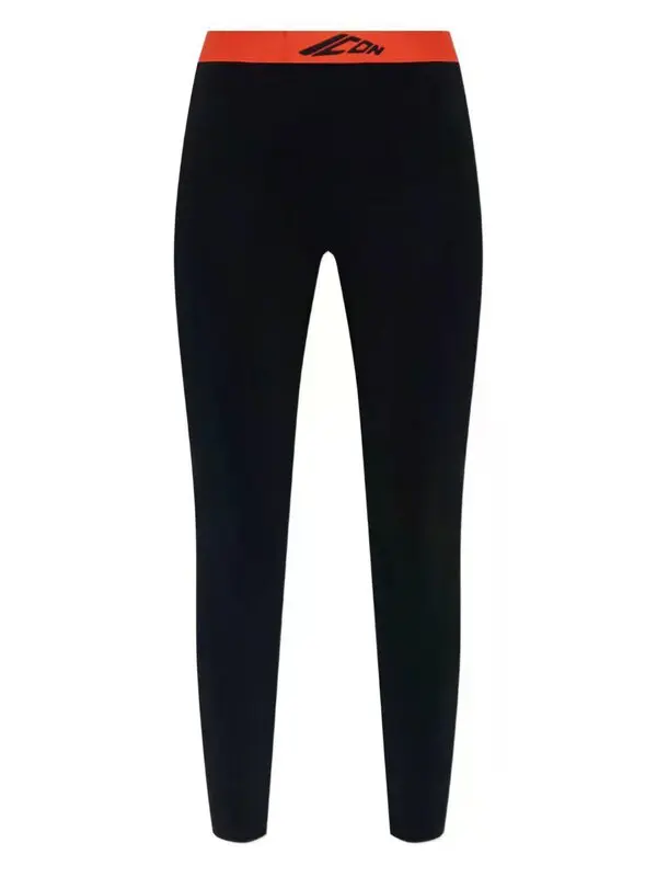 Dsquared2 Logo-waistband Leggings - Black
