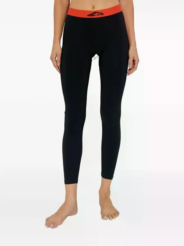 Dsquared2 Logo-waistband Leggings - Black