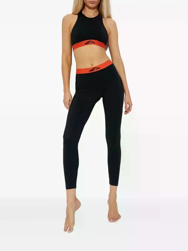 Dsquared2 Logo-waistband Leggings - Black
