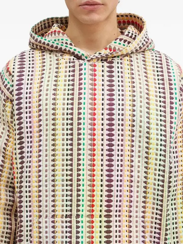 PLEASURES Patterned Hoodie
