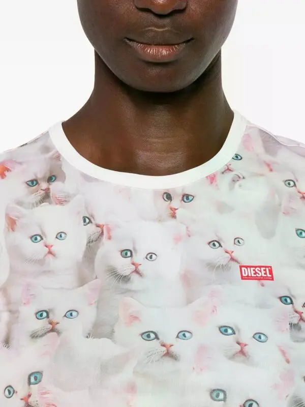 DIESEL® Short-sleeved T-shirt - White