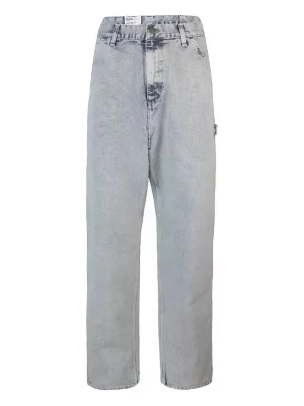 Carhartt Work In Progress Acid-wash Pocket Jeans