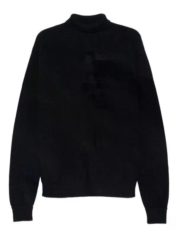 JIL SANDER Ribbed High-neck Sweater