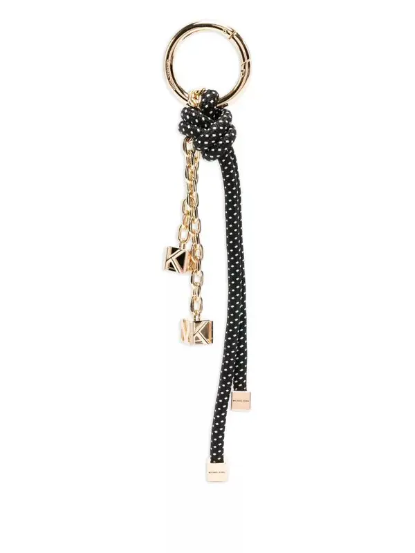 Michael Kors Speckled Cord Charm - Black