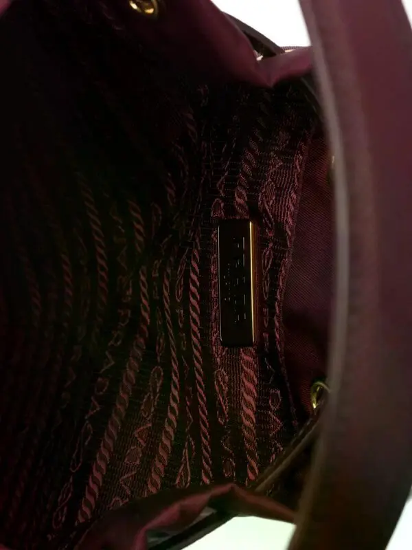 Prada Duet Bucket Bag - Red