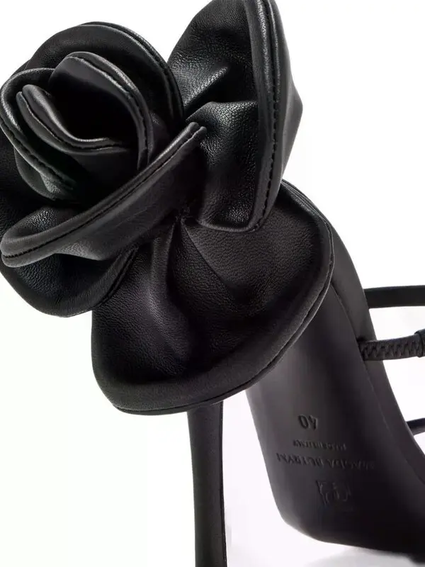 Magda Butrym 105mm Flower-appliqué Sandals