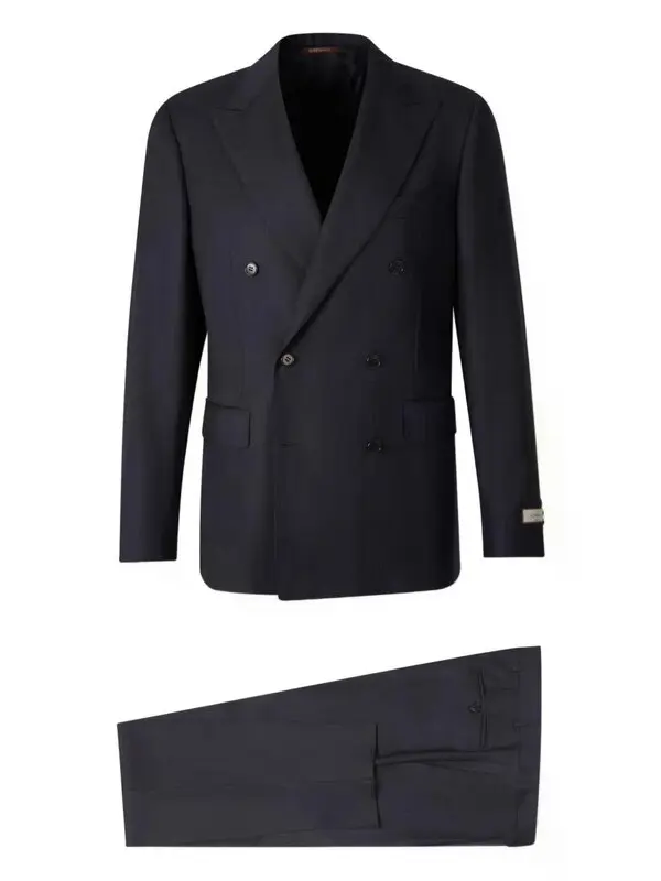 Canali Pinstripe Double-breasted Suit