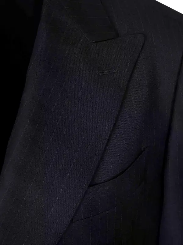 Canali Pinstripe Double-breasted Suit