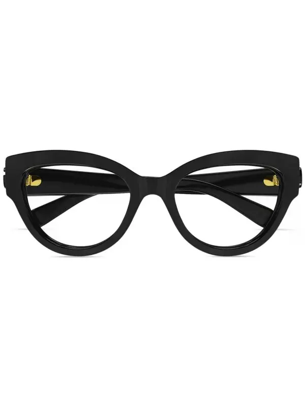 Gucci Cat-eye Frame Glasses - Black