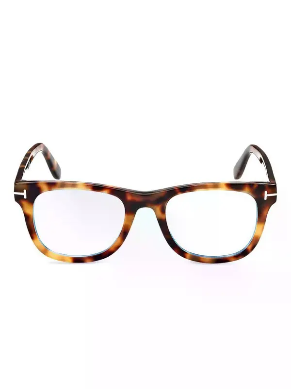 TOM FORD Tortoiseshell Square-frame Glasses