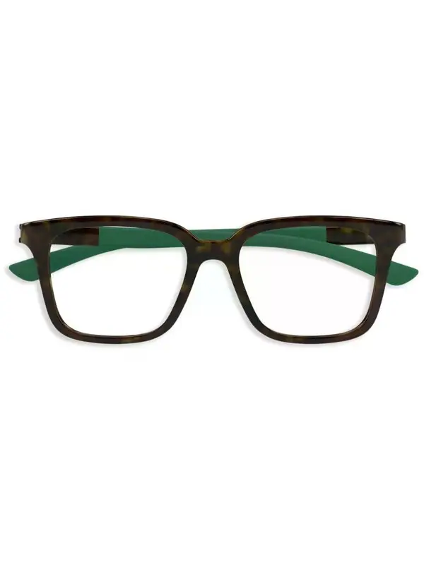 Gucci Gg1738o Square-frame Glasses - Brown