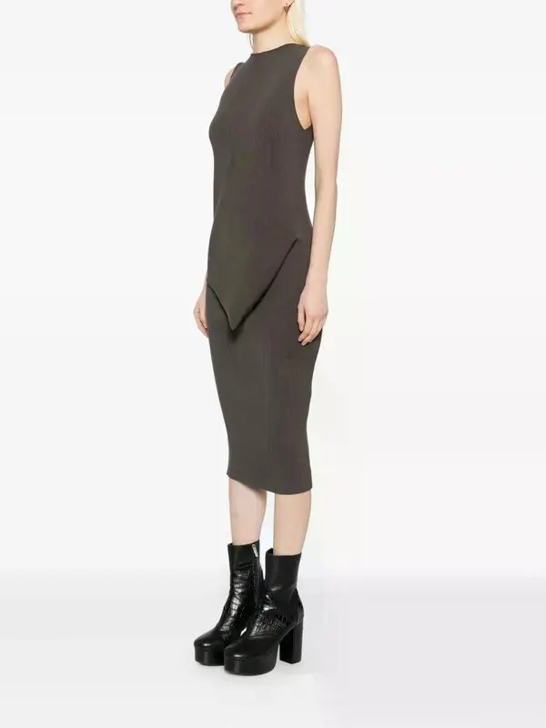 Rick Owens Sleeveless Midi Dress