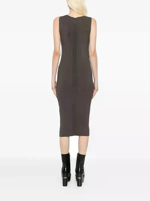 Rick Owens Sleeveless Midi Dress