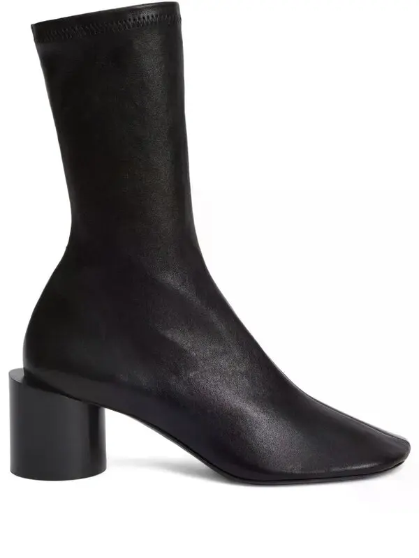 JIL SANDER Block-heel Ankle Boots