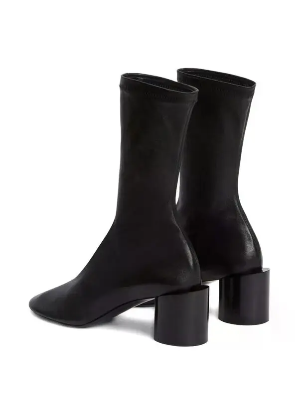 JIL SANDER Block-heel Ankle Boots