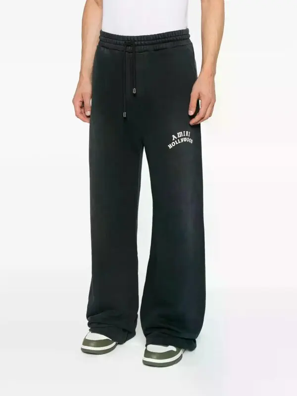 Amiri Hollywood Logo Sweatpants