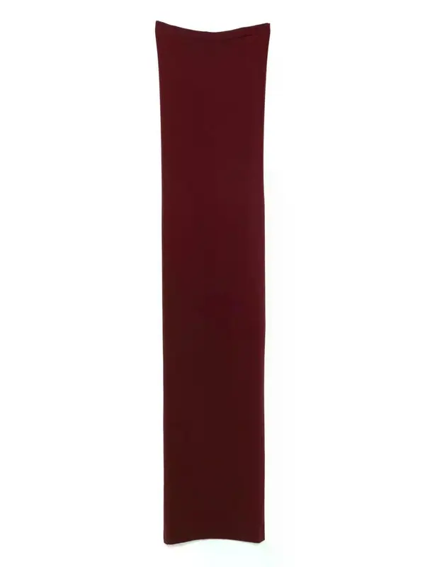 Wolford Strapless Maxi Dress - Red