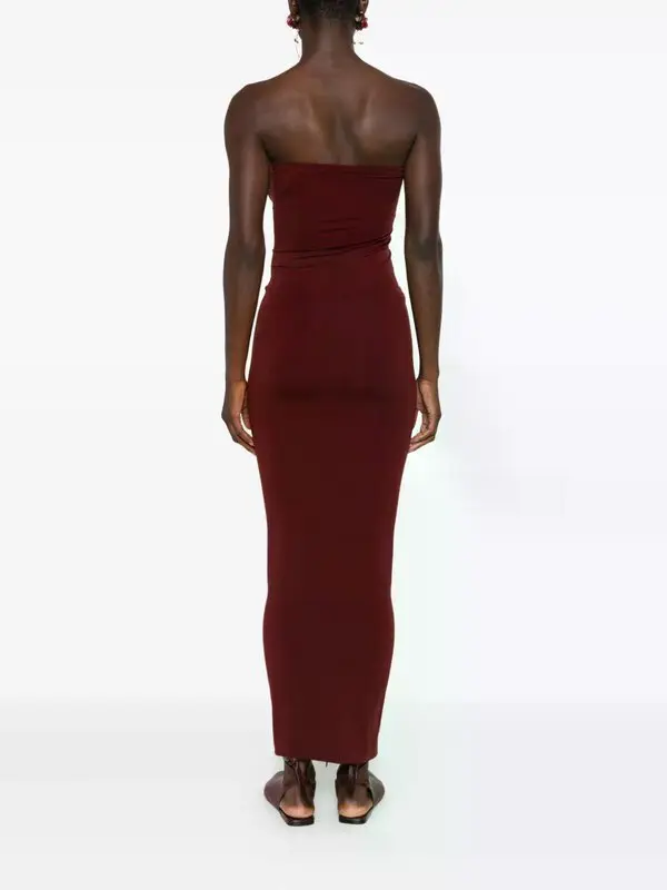 Wolford Strapless Maxi Dress - Red