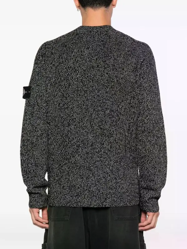 Stone Island Speckled Knit Sweater