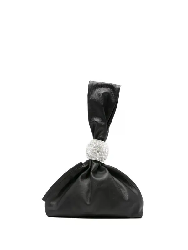 Giuseppe Di Morabito Knotted Crystal-embellished Tote - Black